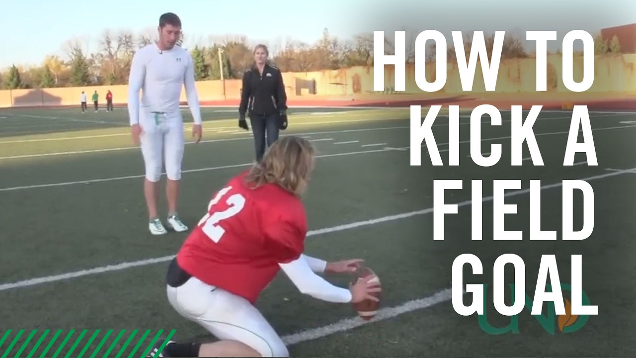 How to Kick a Field Goal - YouTube