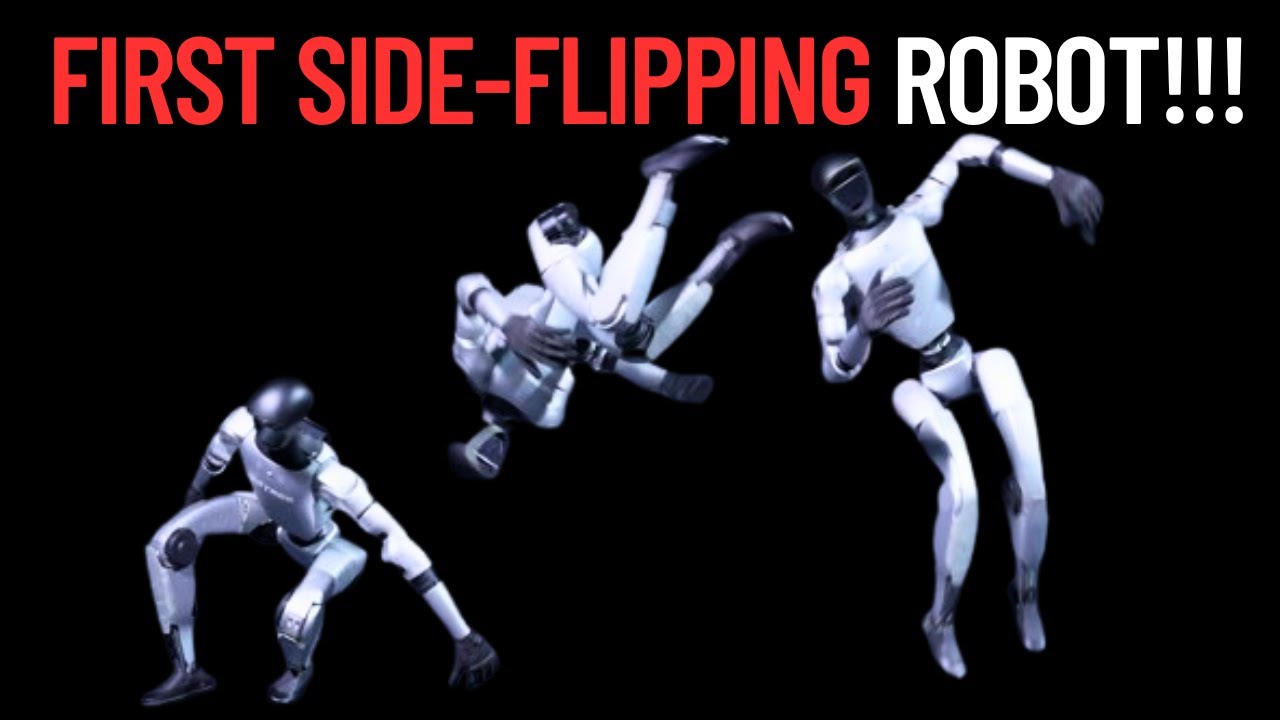 World's First Side-Flipping Humanoid Robot: Unitree G1 - YouTube