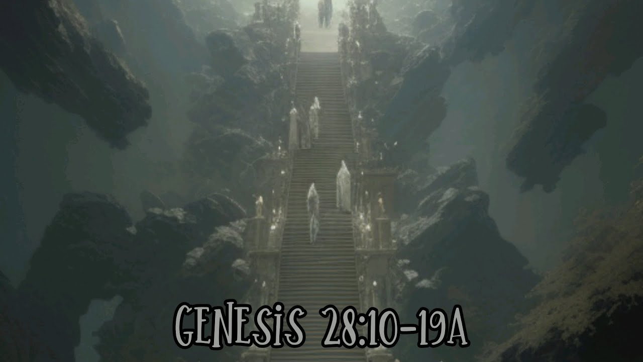 Jacob's Ladder or Stairway to Heaven Dream God's Covenant Promise ...