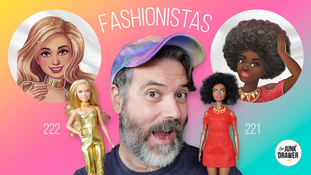 Stepping out with Barbie Fashionistas 221 and 222 - YouTube