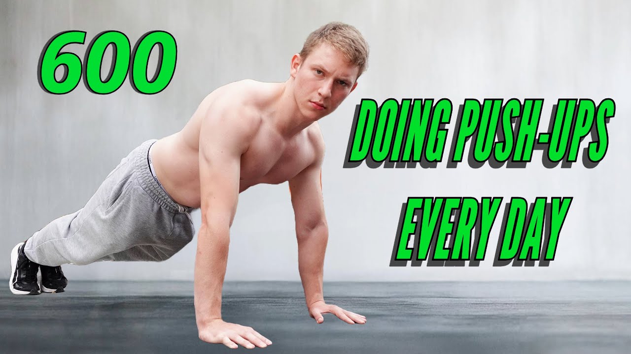 600 PUSH-UPS | DOING PUSH-UPS EVERYDAY - YouTube