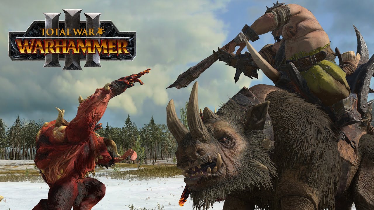 Testing Out CRUSHERS - Ogres vs Khorne // Total War: WARHAMMER 3 Land ...
