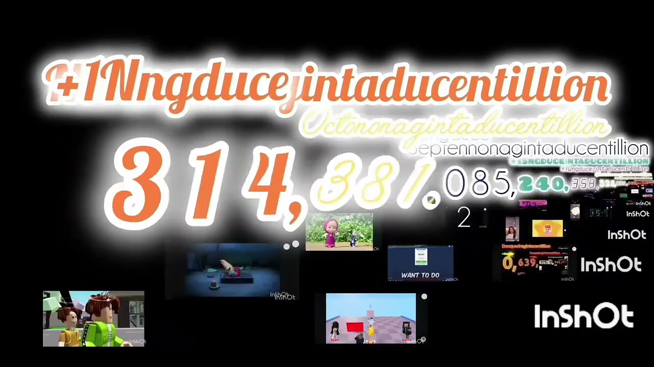 Numbers 1 to 1 Untrucentillion (301/400) Quadringentillion - YouTube
