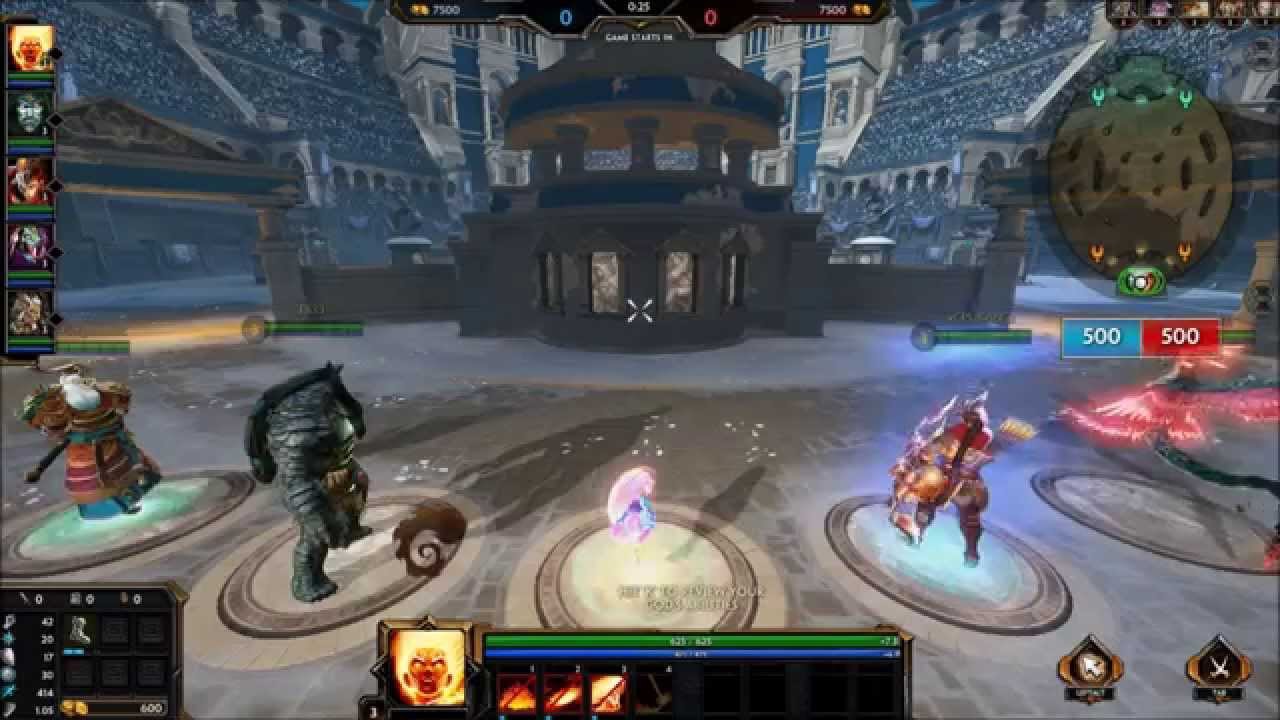 Smite: Sol (Supernova skin) in the arena - YouTube