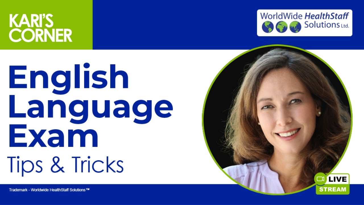 Kari's Corner: English Language Exam Q&A (May 30, 2024) - YouTube