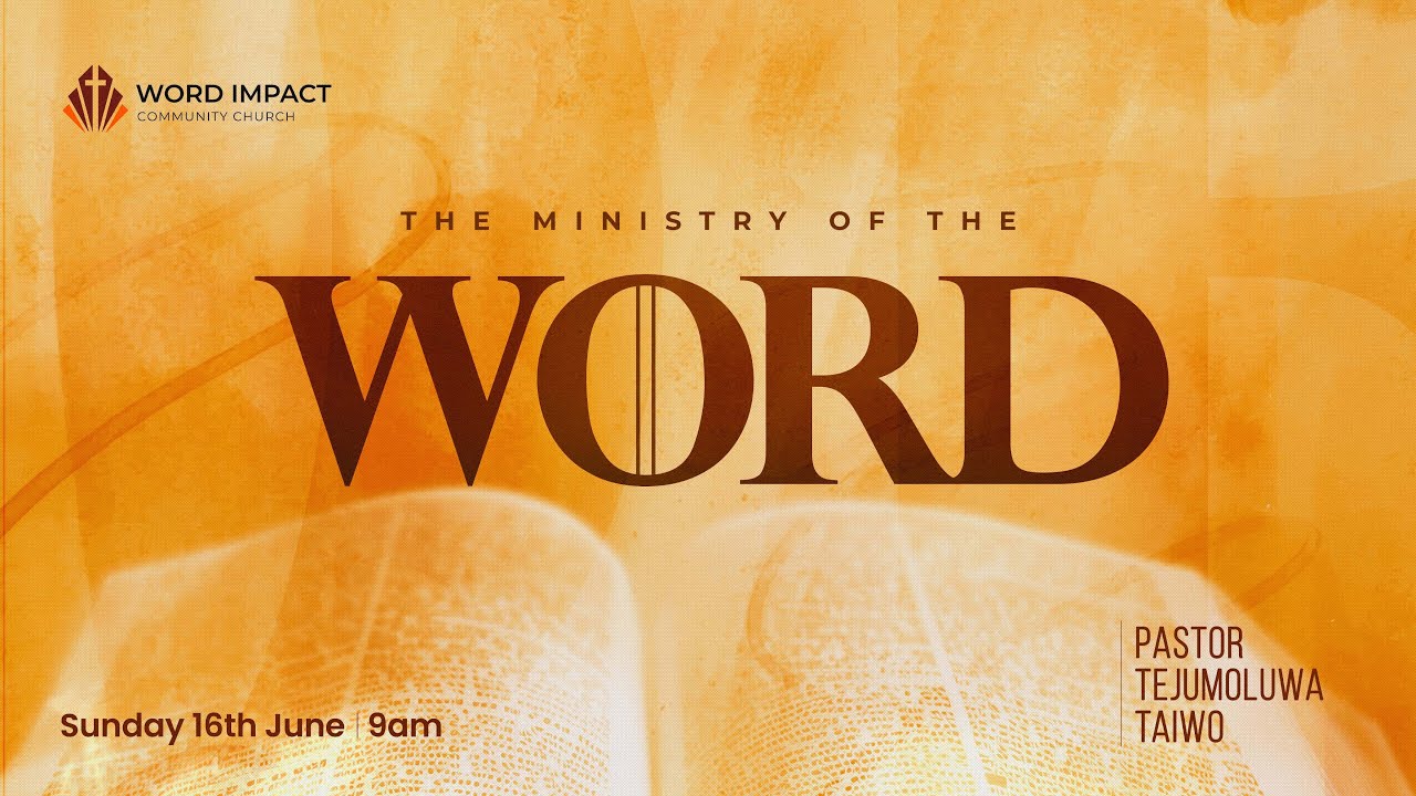 MINISTRY OF THE WORD | WICCHQ | 16TH, JUNE 2024 - YouTube