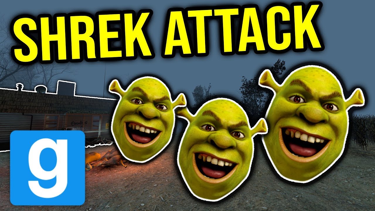 SHREK CHASE IN CORN FIELD!! (gmod nextbot) - YouTube