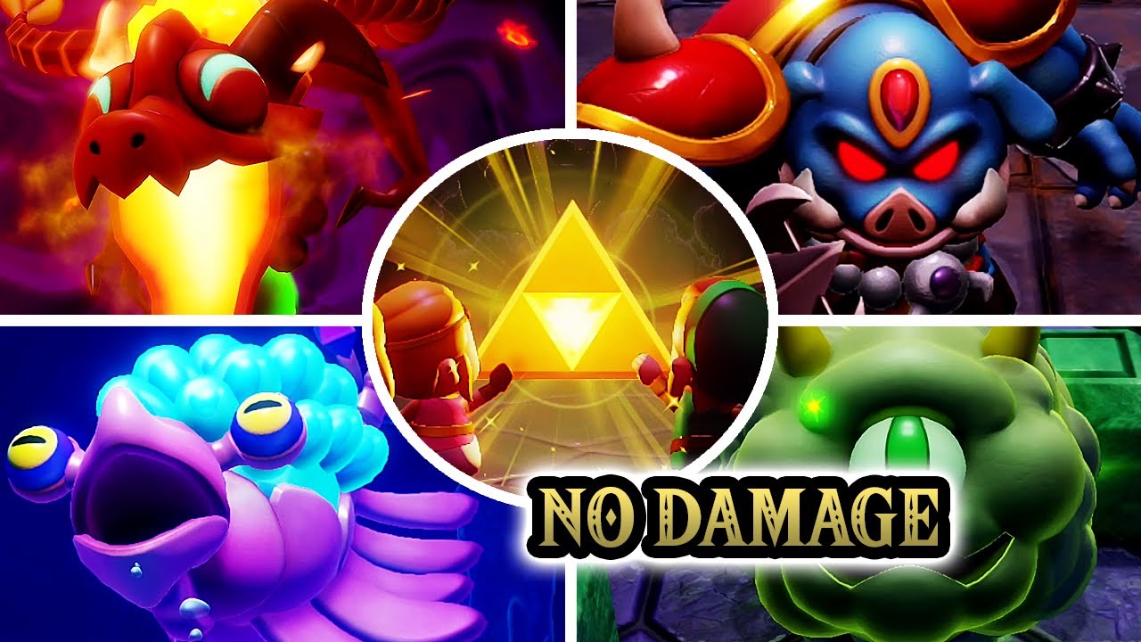 The Legend of Zelda: Echoes of Wisdom - All Bosses + Secret Bosses (No ...