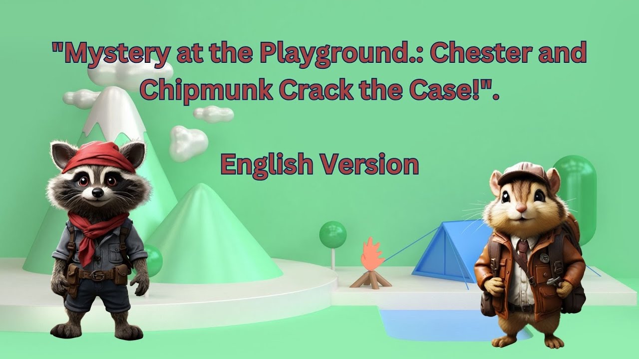 "Mystery at the Playground - Chester and Chipmunk Crack the Case ...