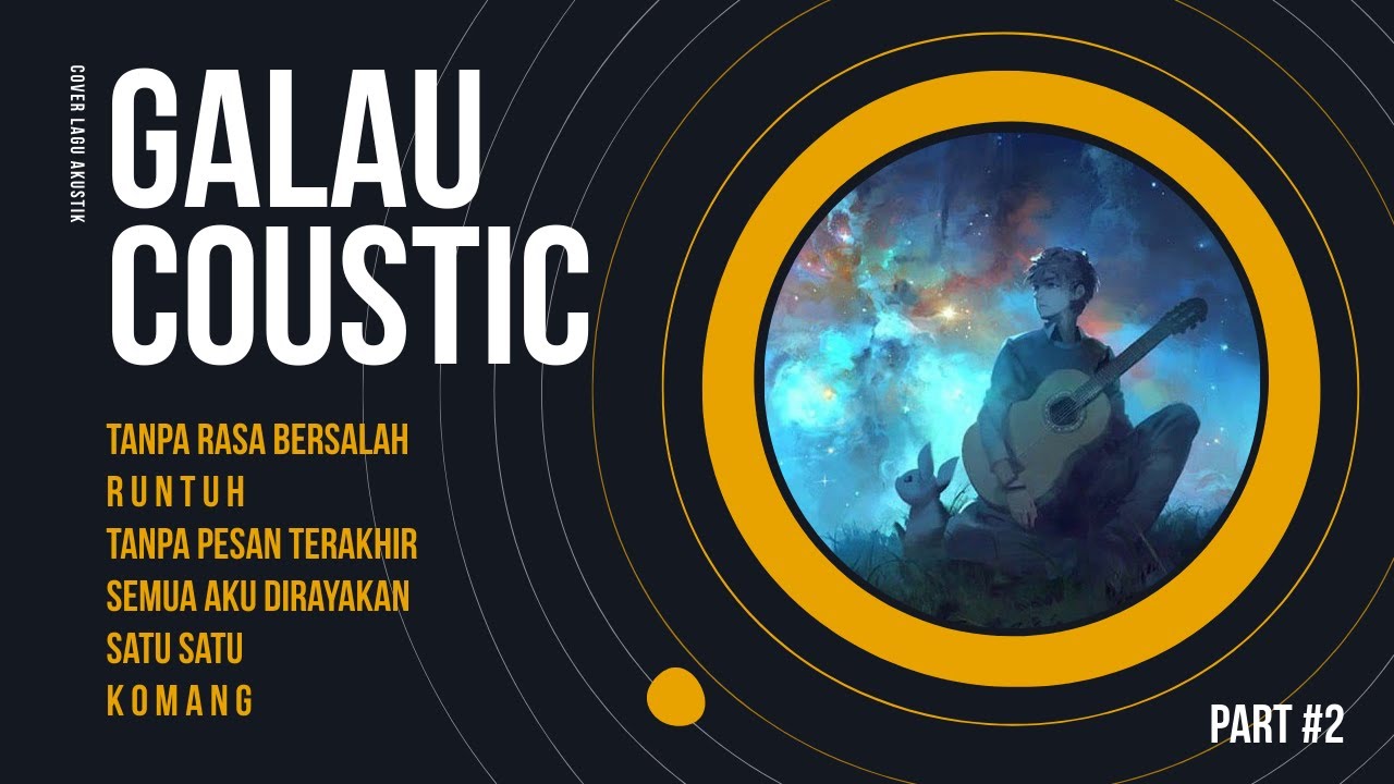 Galau Coustic Part #2 - Lagu Galau Pilihan Terbaik dari Penyanyi Cover ...