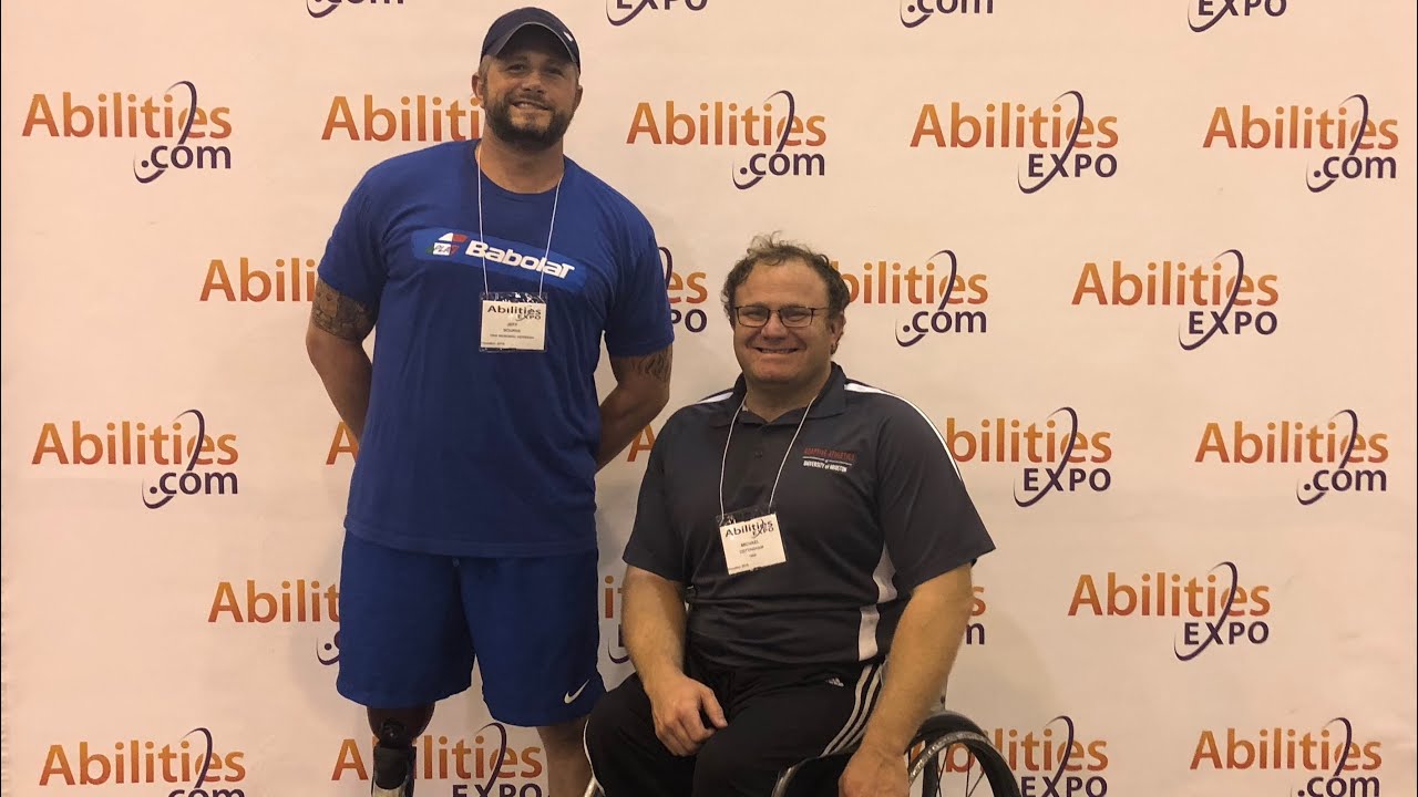 Dr. Michael Cottingham and Jeff Bourns talk tennis. Wheelchair tennis ...