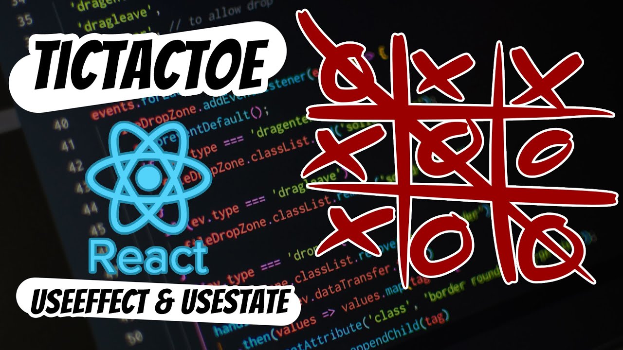 React TicTacToe Game Beginner Level | useEffect & useState - YouTube