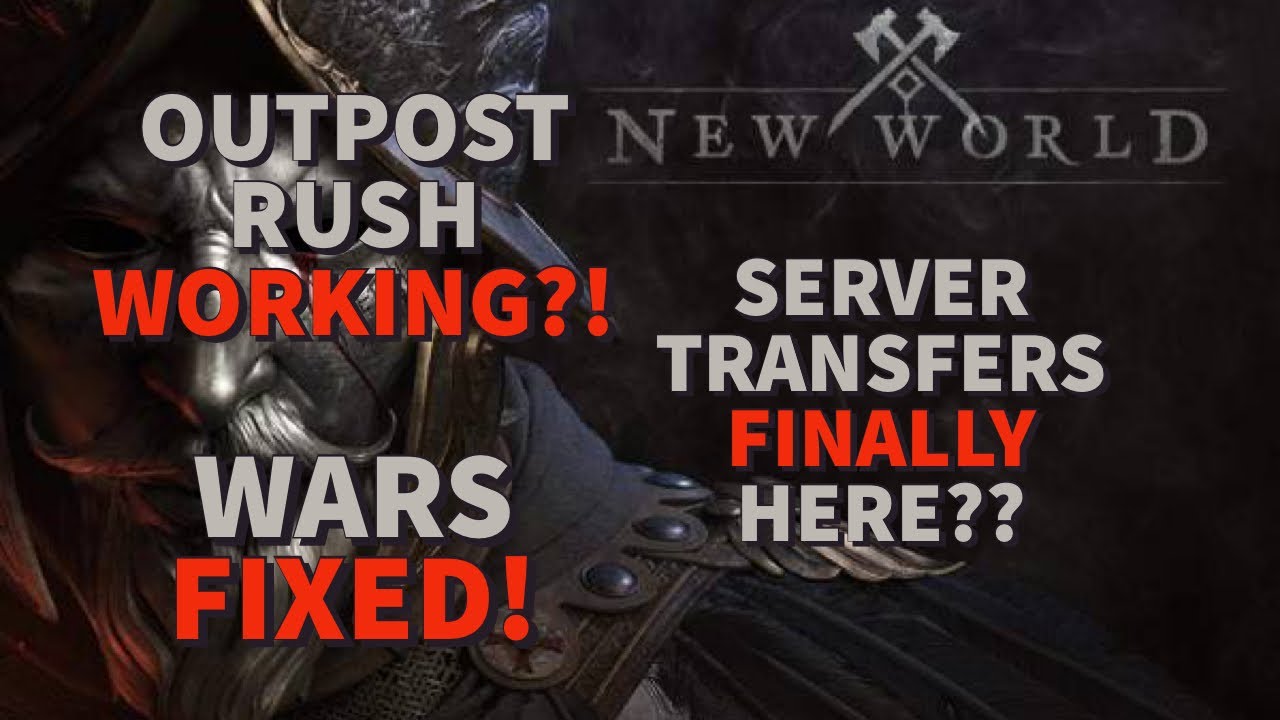 New World Patch Notes 1.0.4! HUGE Bug Fixes, Outpost Rush, and Server ...