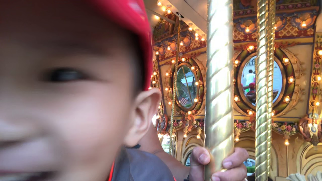 Nut tree carousel - YouTube
