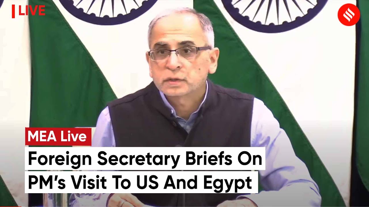 Foreign Secretary Vinay Kwatra Says; PM Modi’s Visit A 'Milestone' In ...