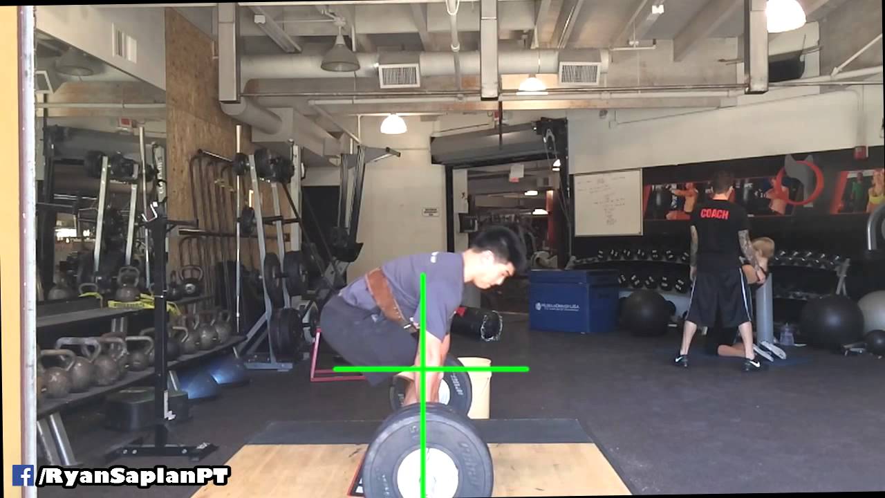 Deadlift Bar Path During Deload Critique - YouTube