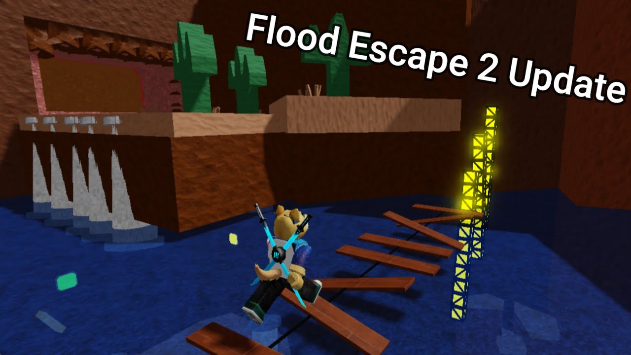 Playing the Updated Flood Escape 2 (Roblox) - YouTube