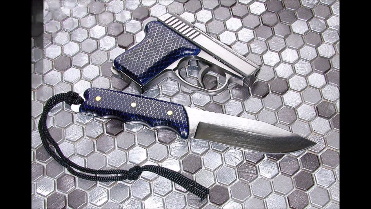 Custom Blue C-Tek Grips For Seecamp LWS .32 - YouTube