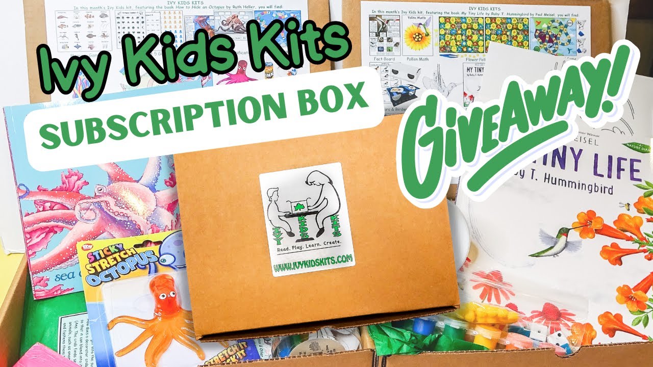 Ivy Kid Kits Subscription Box and Giveaway CLOSED | Educational ...