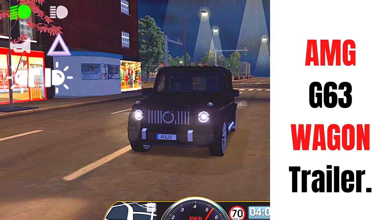 Mercedes AMG G63 Trailer Driving School 2020: Gamenation. - YouTube