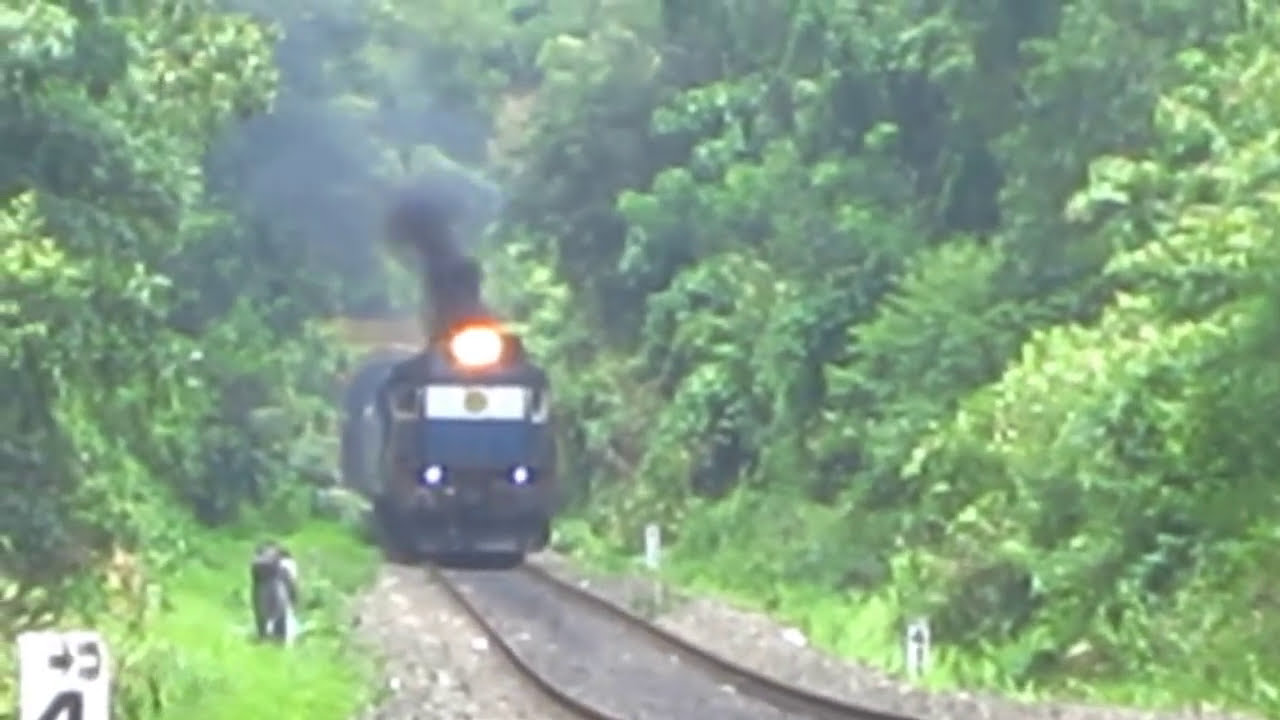 Erode WDM3D & Dead Pune WDM3A Exit Old goa Tunnel with the Mumbai Bound ...