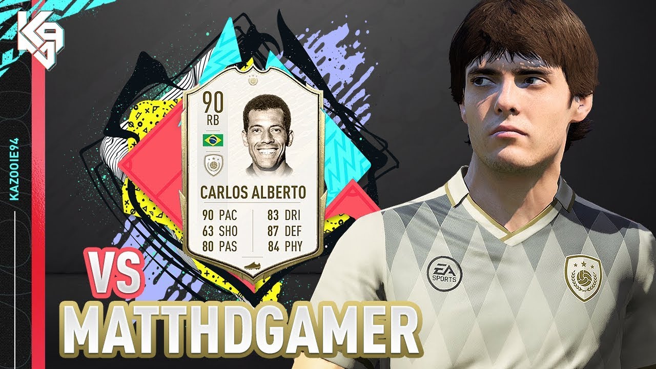 Kaka’s Road To Glory vs MattHDGamer | (Carlos Alberto) FIFA 20 Ultimate ...