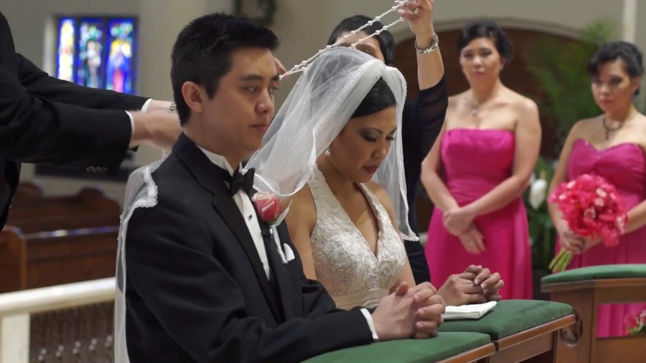 Mary Jane & Rommel - Corpus Christi Cathedral Wedding Video - YouTube