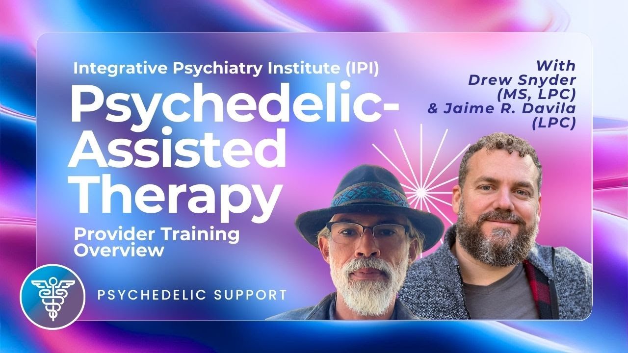 Provider Training for Psychedelic Therapy - YouTube