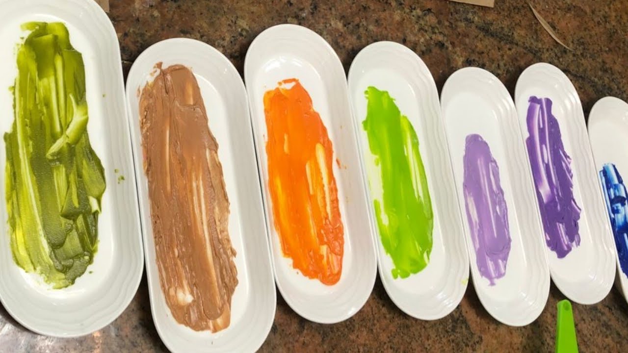 Colour mixing - YouTube