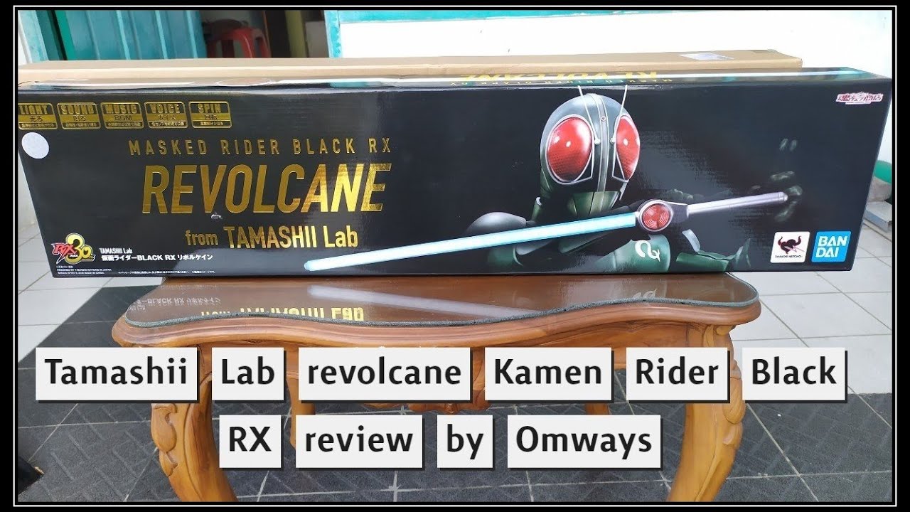 Tamashii lab Revolcane Kamen Rider Black RX [Review] [Bahasa Indonesia ...