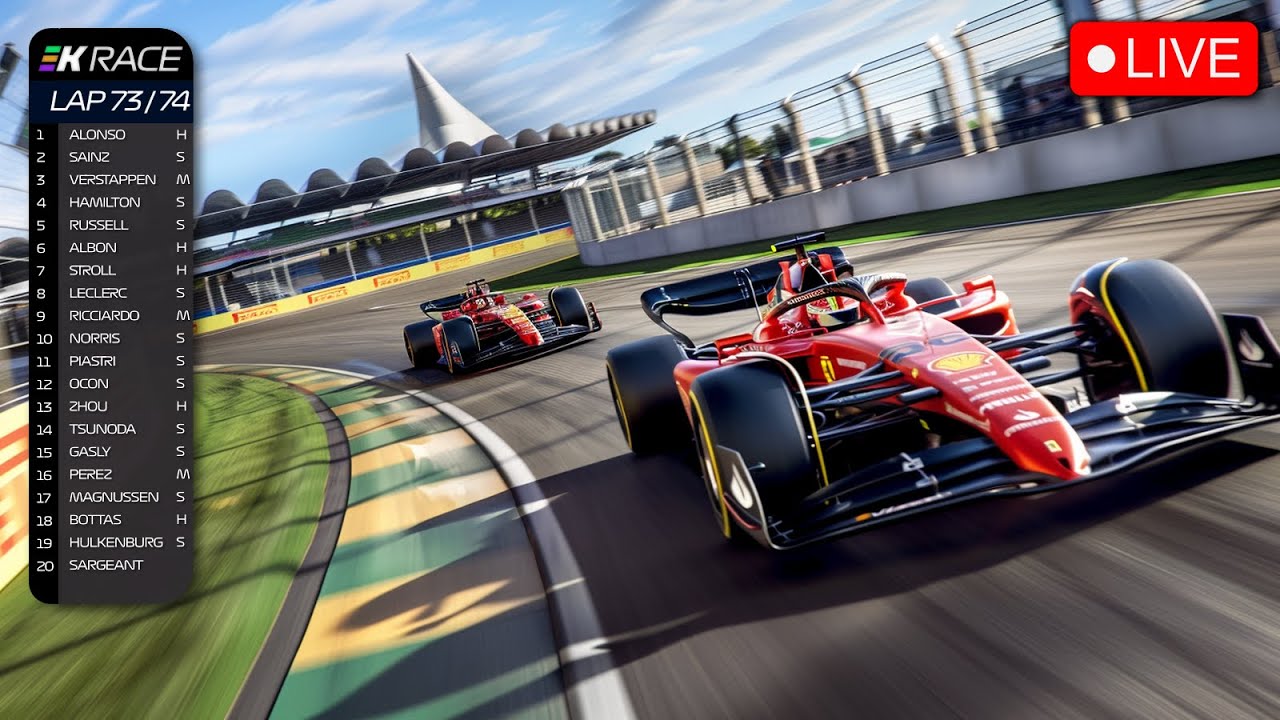 F1 LIVE - Australia GP Watchalong! (HUGE VERSTAPPEN DRAMA!) - YouTube