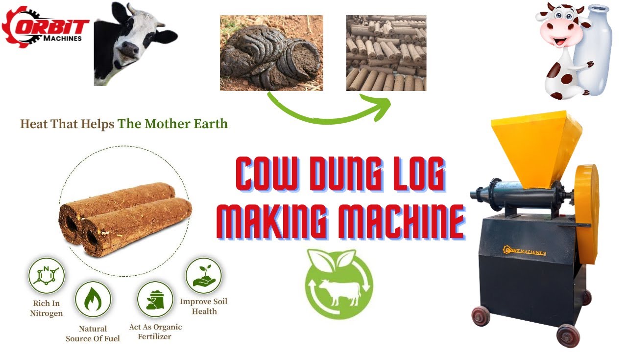 3hp Log Making Machine - YouTube