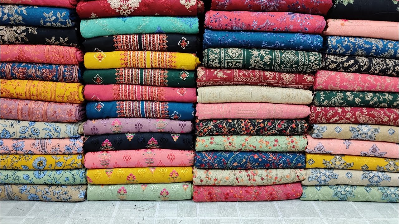 BAREEZE staple karandy 2 PIECE EMBROIDED SUITS WINTER COLLECTION WHOLE ...