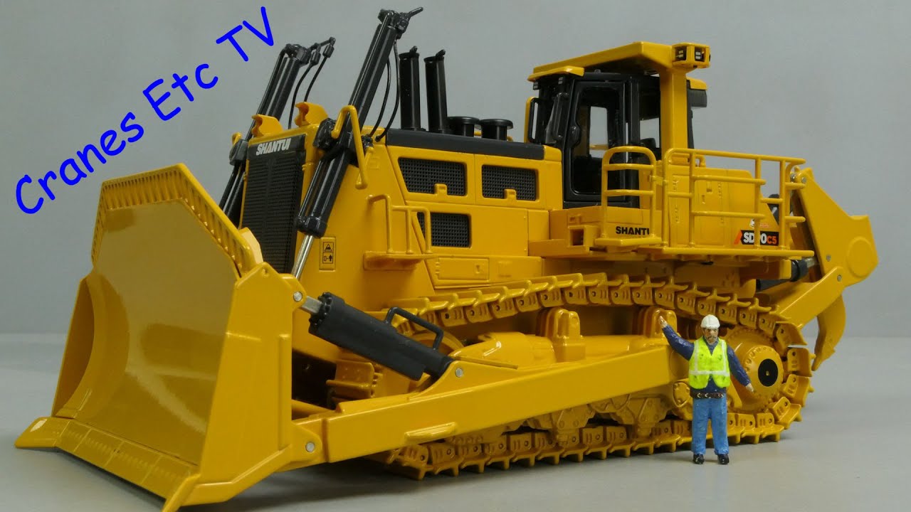 Sunraise Shantui SD90-C5 Bulldozer by Cranes Etc TV - YouTube