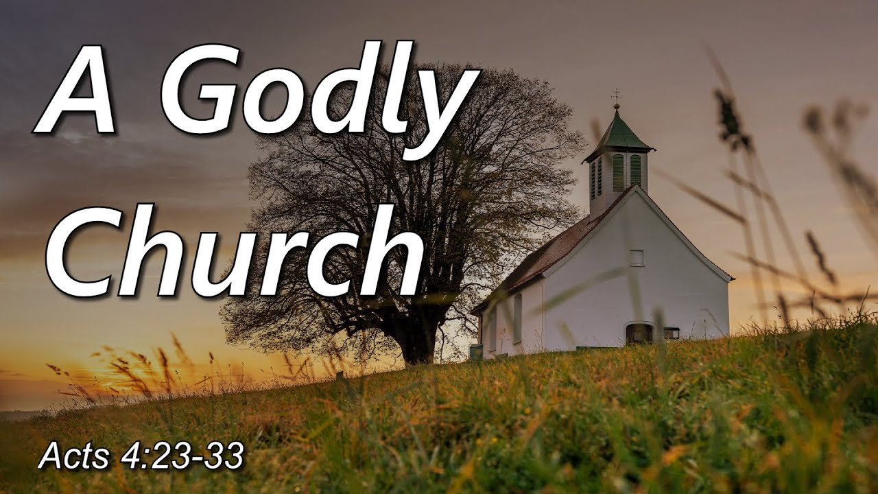 A Godly Church - 9/24 AM Service - YouTube
