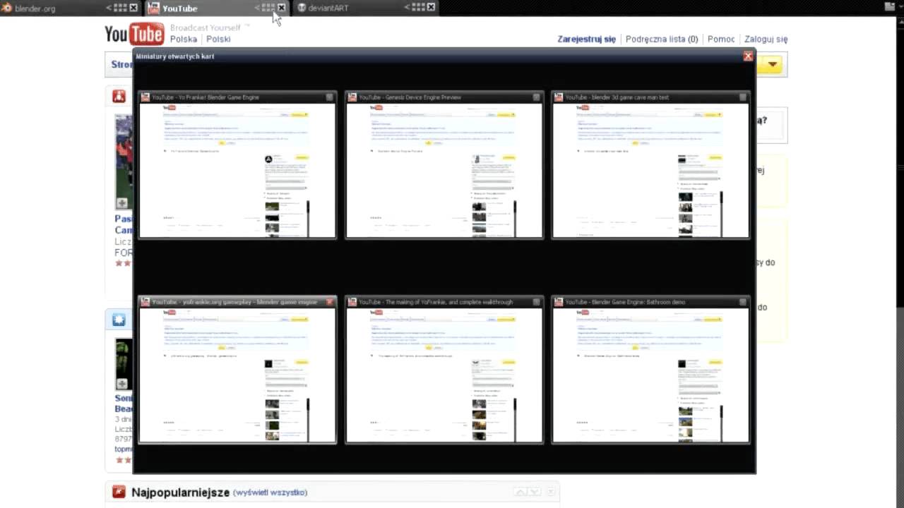 mozconcept - Firefox New Tabs Management System Concept - YouTube
