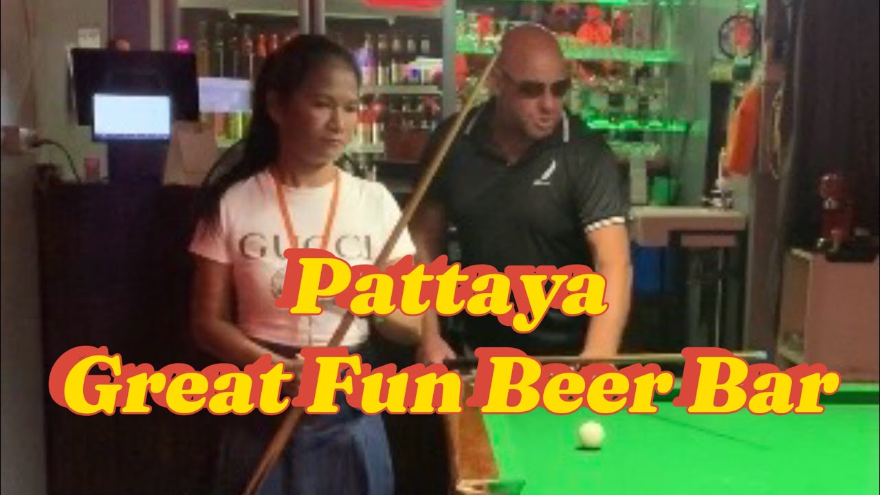 GREAT BEER BAR PATTAYA VLOGGERS MEETING #drinking With Friends ...