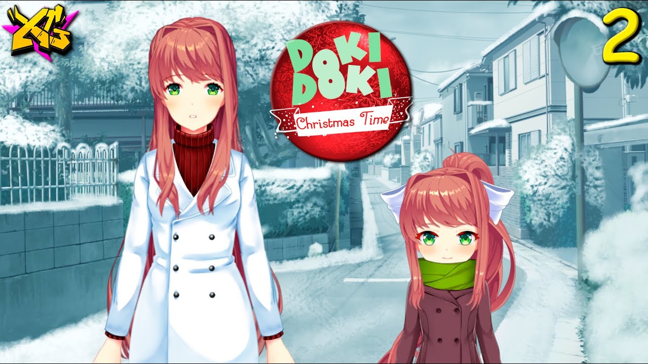 ВМЕСТЕ С ДОЧКОЙ СОБИРАЮ ЛИТЕРАТУРНЫЙ КЛУБ Doki Doki: Christmas Time ...