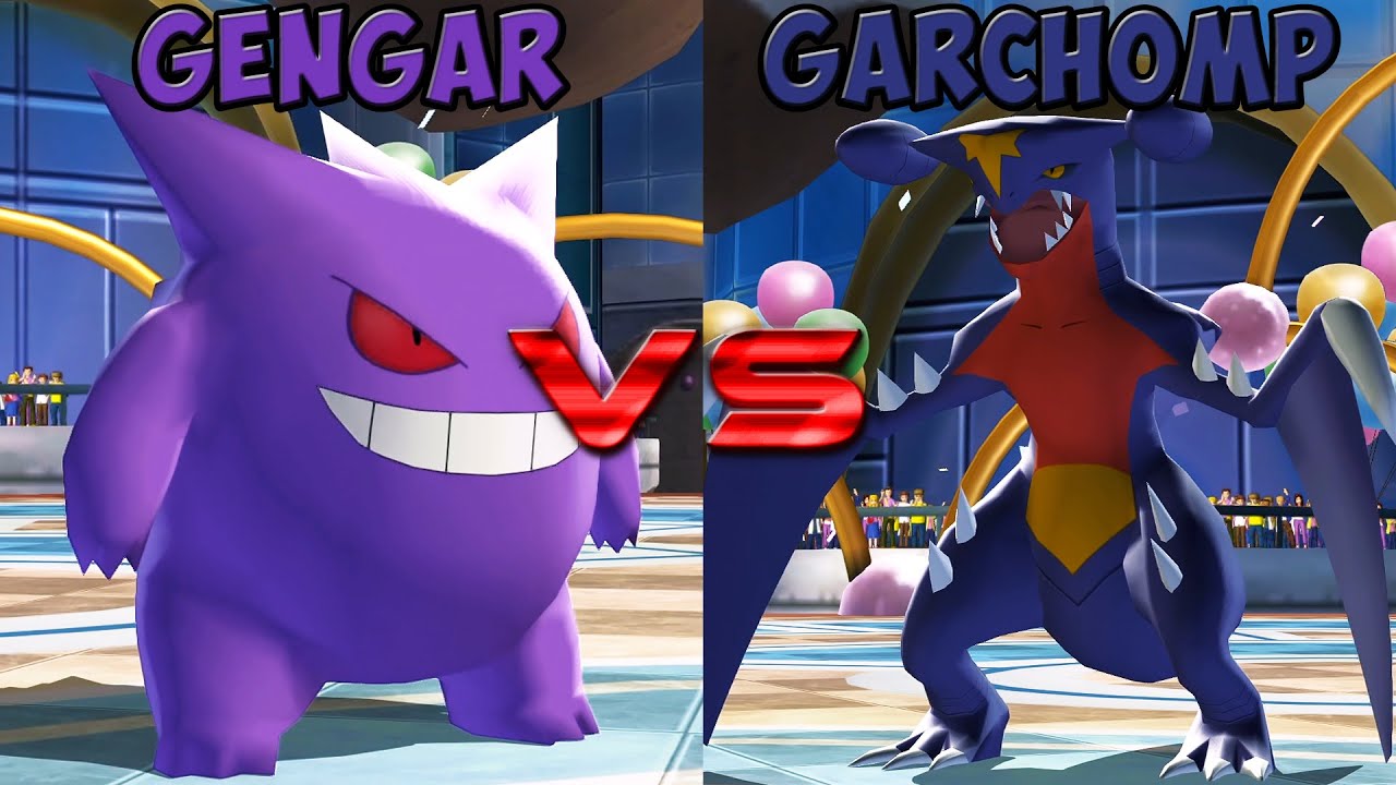 Pokemon battle revolution - Gengar vs Garchomp - YouTube