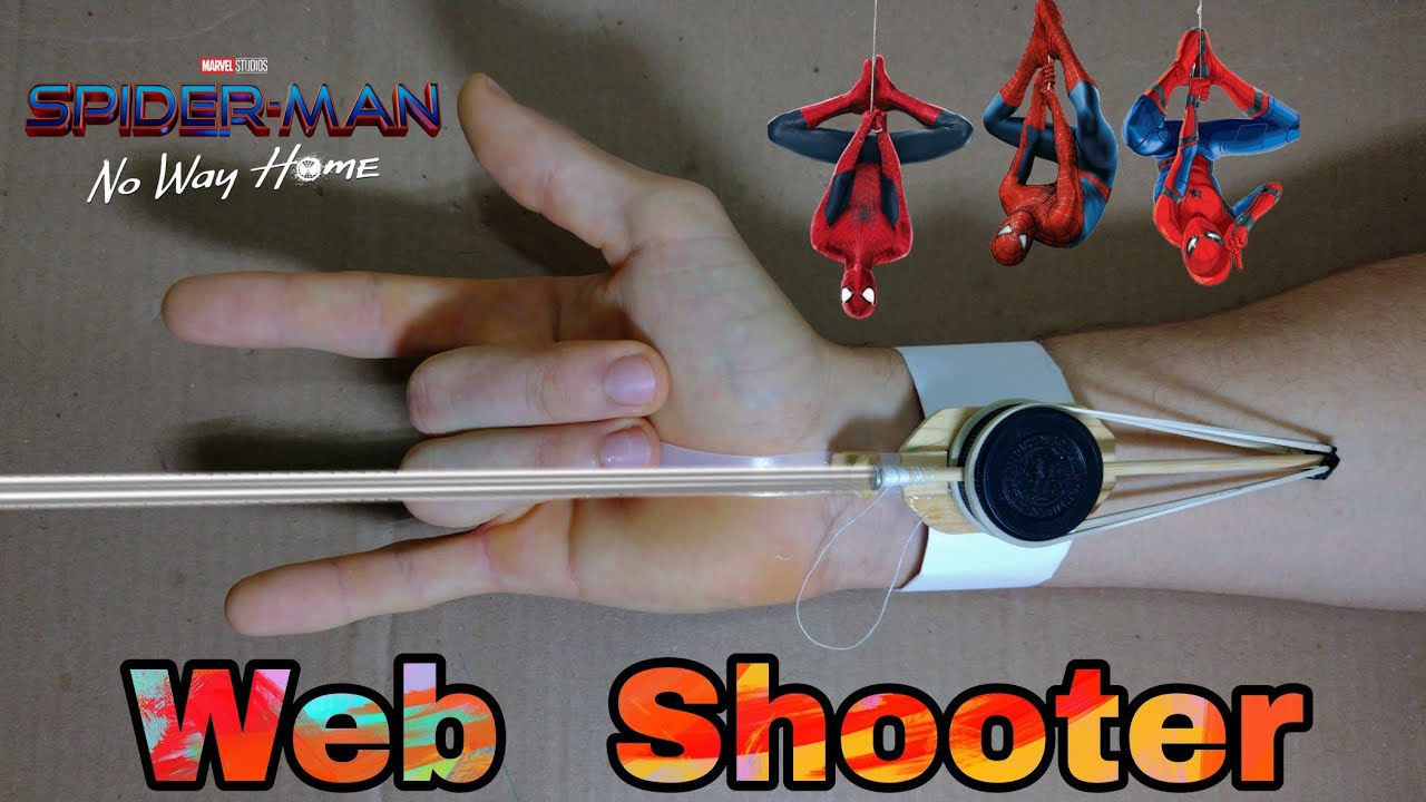How to Make Easy Spider Man Web Shooter 2 - YouTube