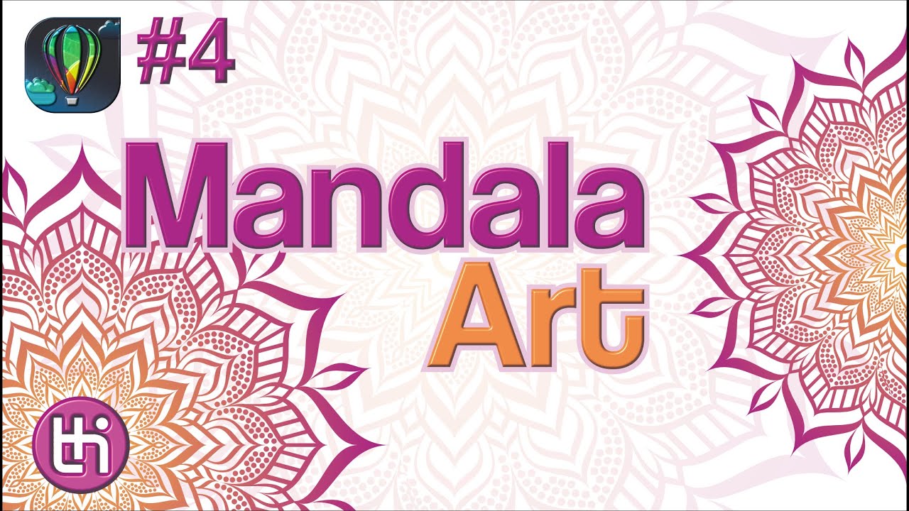 corel draw tutorials 2022 - design mandala art - #4 - YouTube