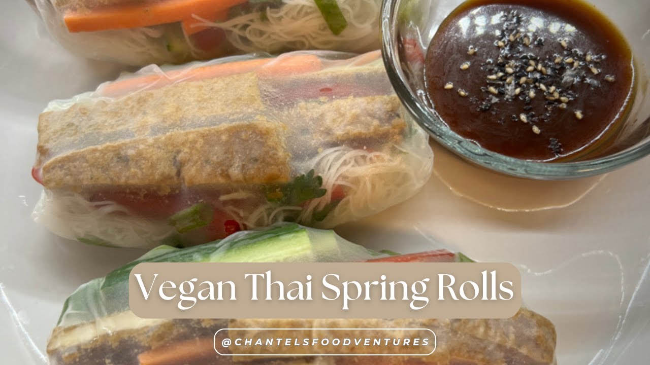 Revolutionize Your Taste Buds with This Vegan Thai Spring Roll Twist ...