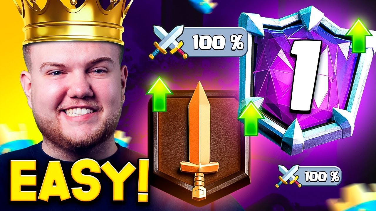 BEST DECK to EASILY GET ULTIMATE CHAMPION! - Clash Royale - YouTube