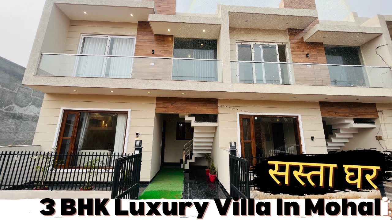 3 BHK Luxury Kothi For Sale In Mohali | Gated Society | Villa for sale ...