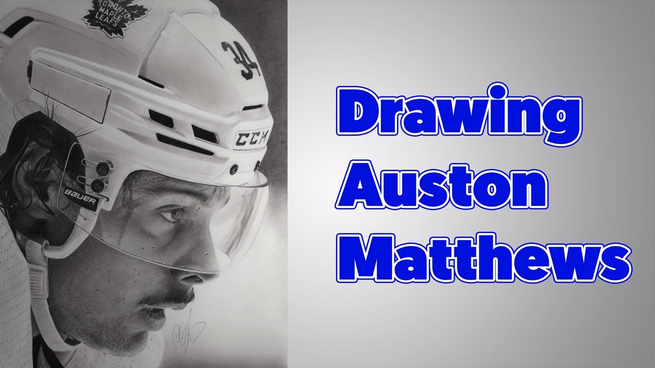 Drawing Auston Matthews - YouTube