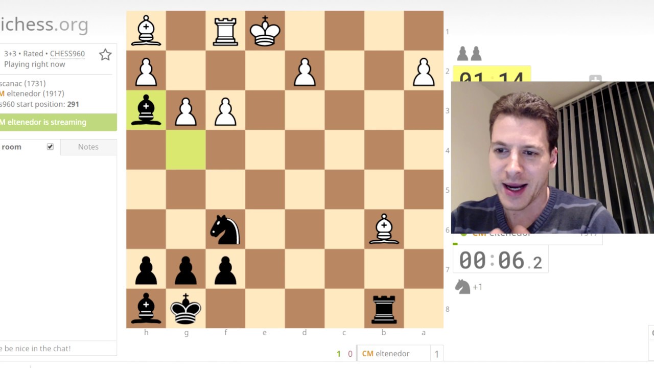Chess 960 Explained (Fischer Random Chess) - Live on Lichess.org 12/29 ...