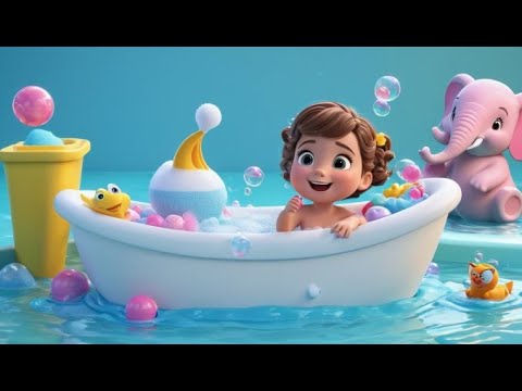 Ellie Elephant Takes a Bath | Hygiene Song for Kids | Educational and ...