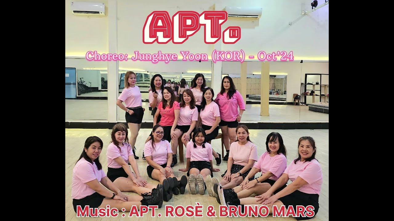 APT. LINE DANCE// Choreo : Junghye Yoon (KOR)// SUNSET LD - YouTube