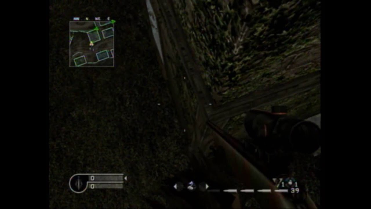 COD4 overgrown glitches and hiding spots - YouTube