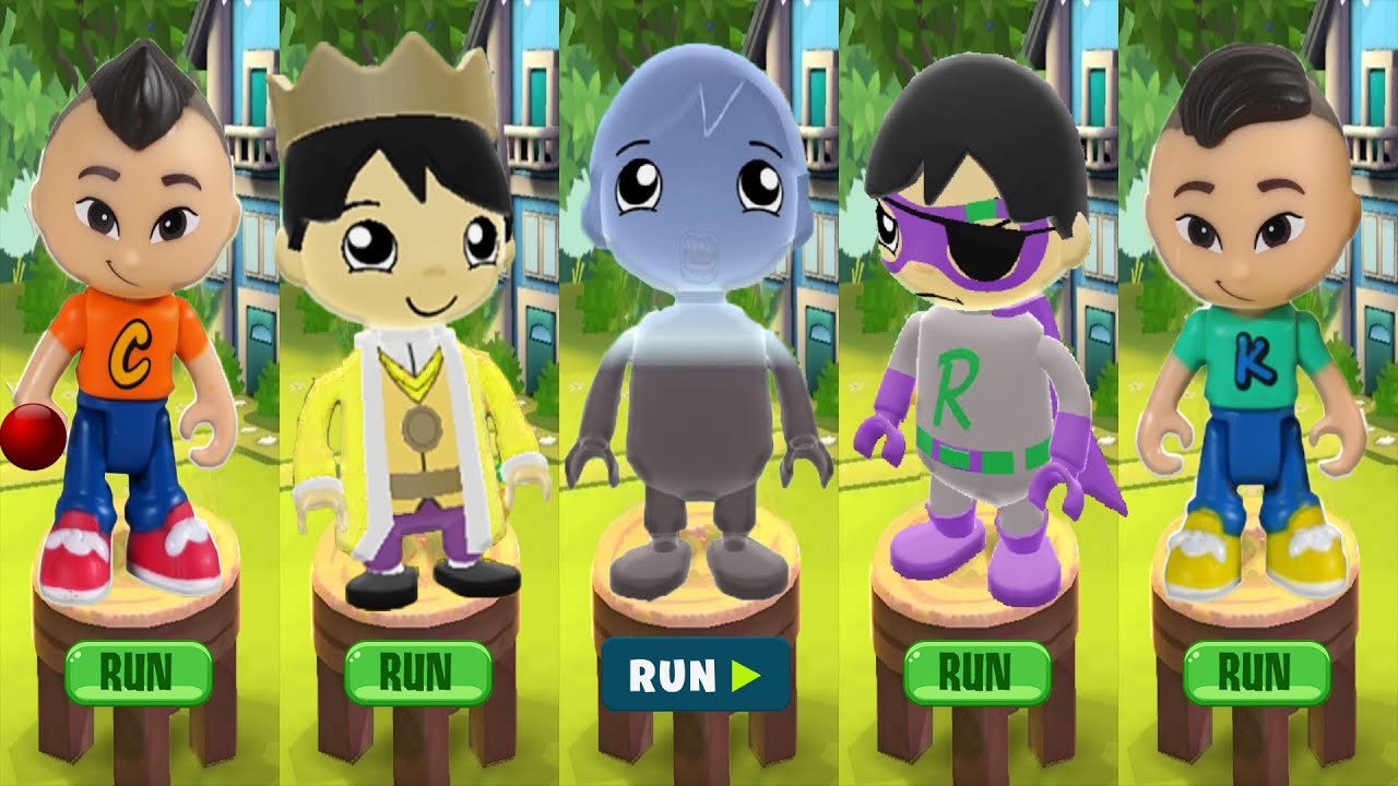 Tag with Ryans vs CKN Boys Run GamePlay - YouTube